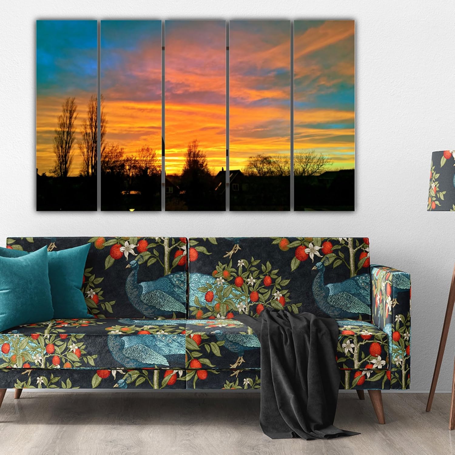 Shop Sunset-tastic Multi-Frame Wall Art That'll Make Walls Blush | Moolwan