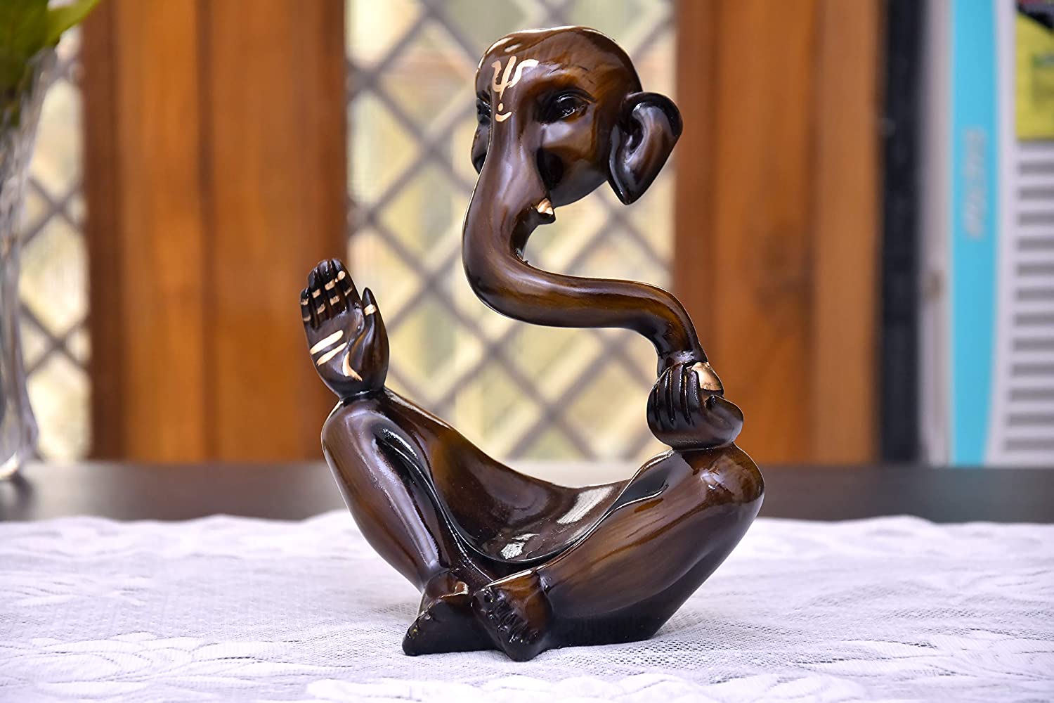 Brown modren design Ganesh Idol for Vinayagar Chaturthi for Decoration