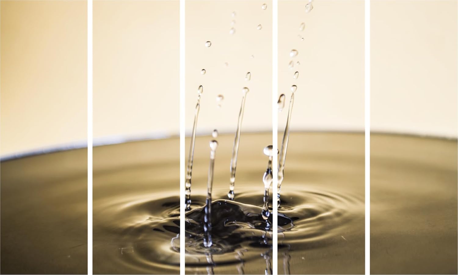 Shop Make a Splash with Drip Drop Photography Framed Wall Art | Moolwan