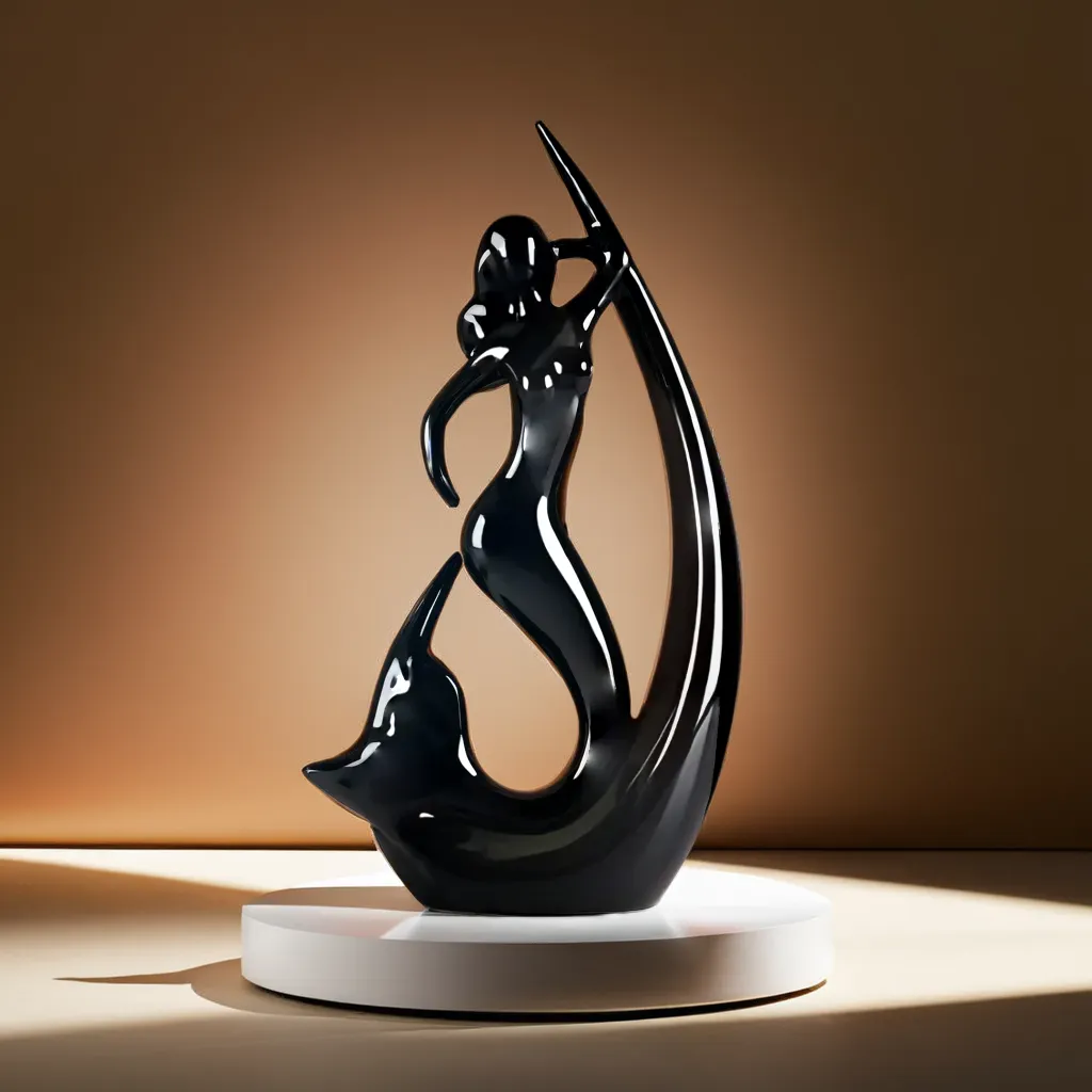 BUY Set of Two Lavish Fish Angels Showpieces – Elevate Your Office ...