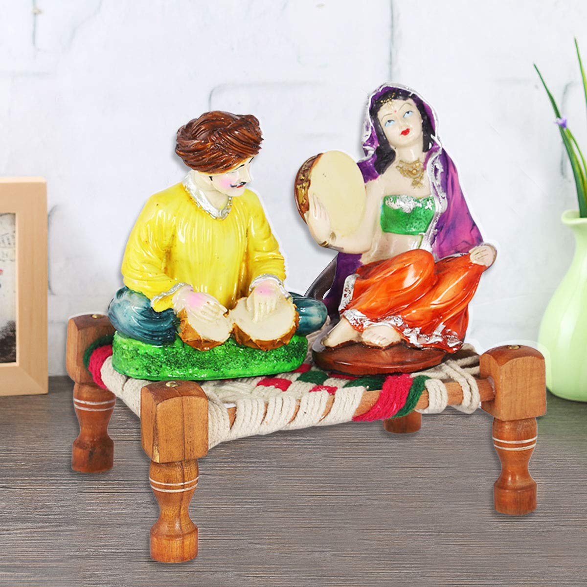 Buy Rajasthani Couple Statue – Ultimate Musical Anniversary Gift Online!