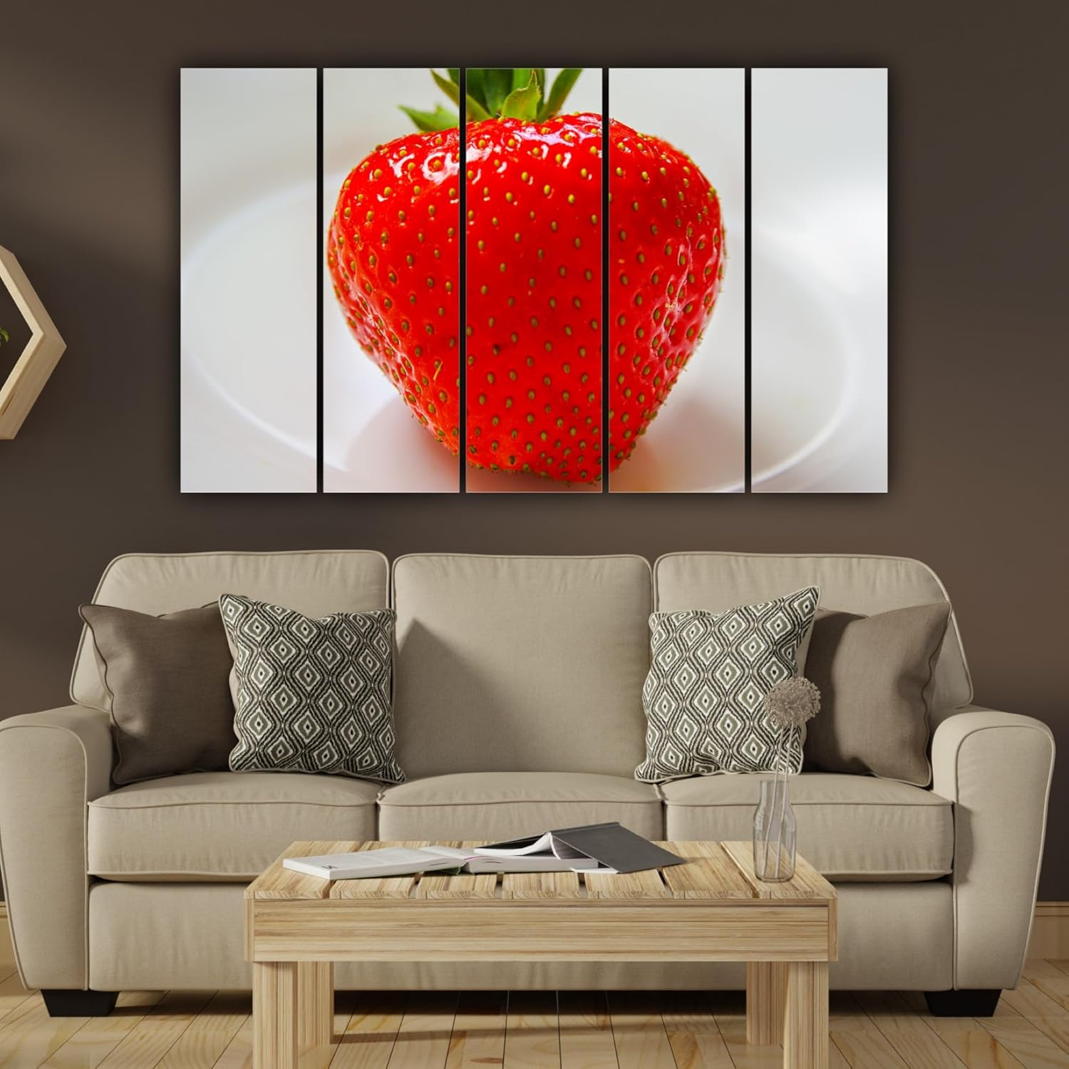 Shop Berry-tastic Strawberry Photography-Framed Wall Art | Moolwan