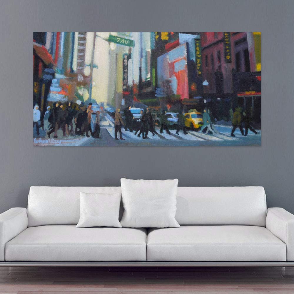 Shop Rush Hour Rendezvous: City Commute Wall Art & Beat the Traffic ...