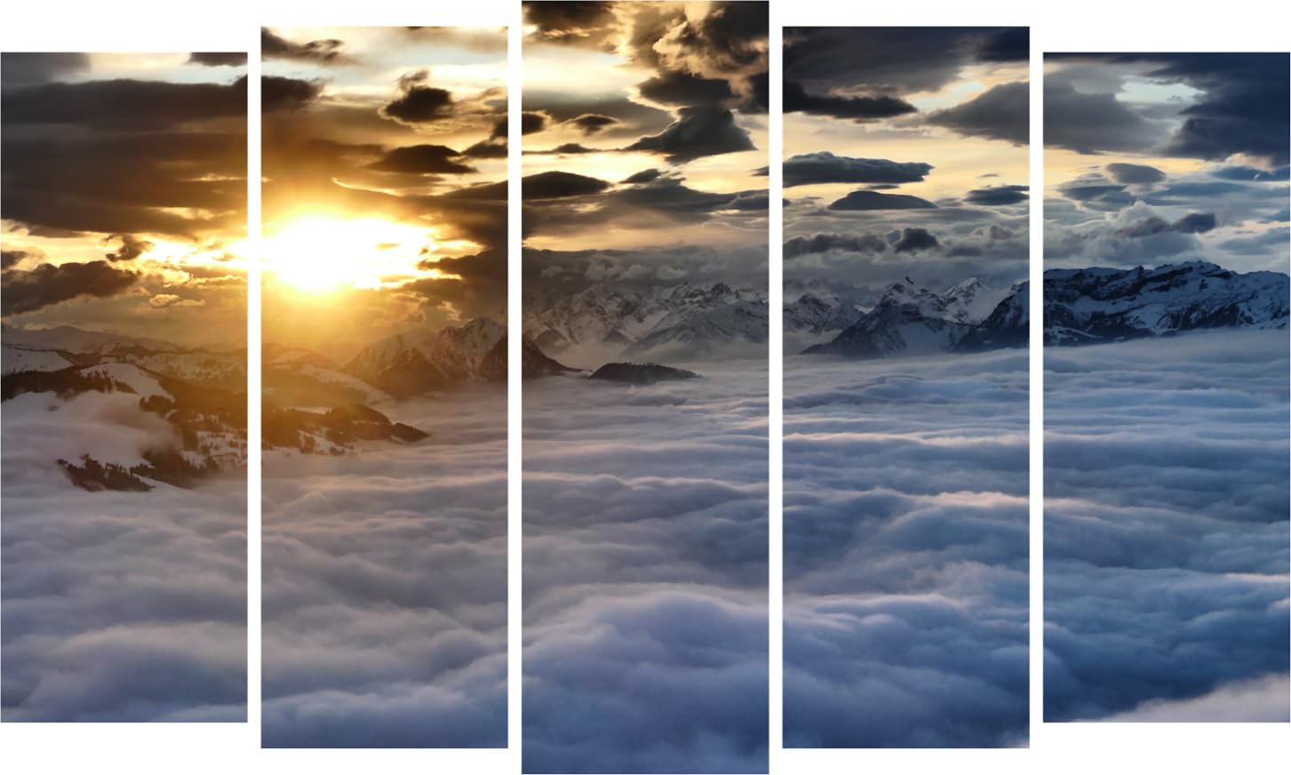 Shop Cloud Nine Photo-Op Wall Art | Moolwan: Dreamy Framed Cloud ...