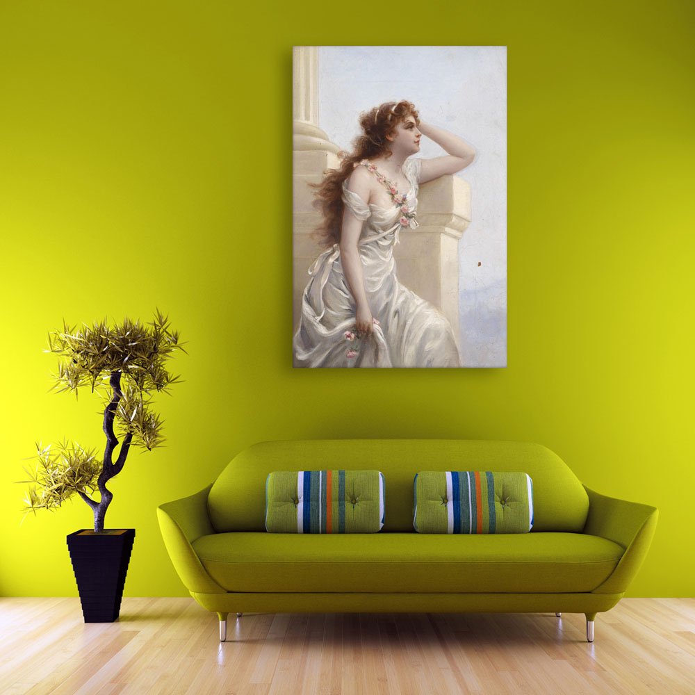 Shop Unframed Girl Portrait Canvas That Steals the Spotlight | Moolwan