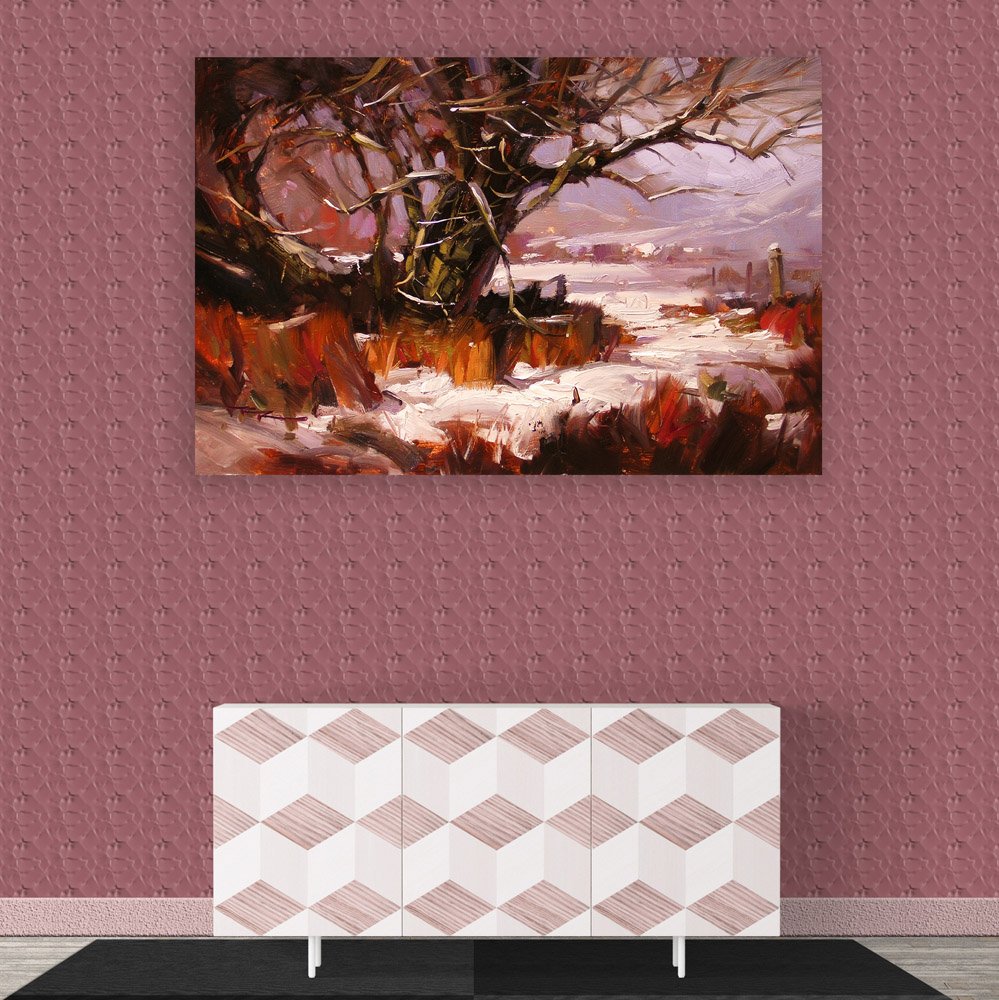 Shop Nature-nado: Unframed Abstract Canvas That'll Make Your Walls ...