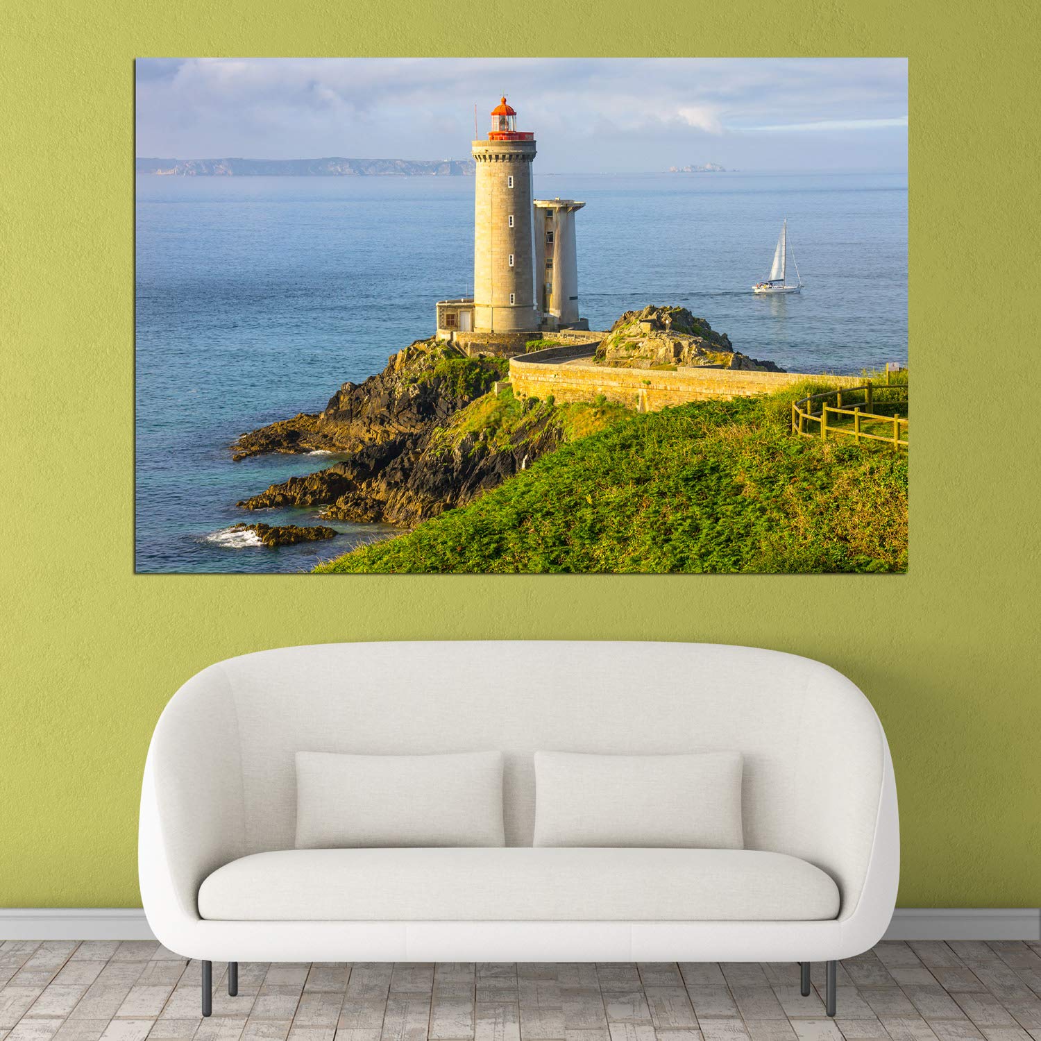 Shop Shine On: Unframed Lighthouse Nature Wall Art | Moolwan