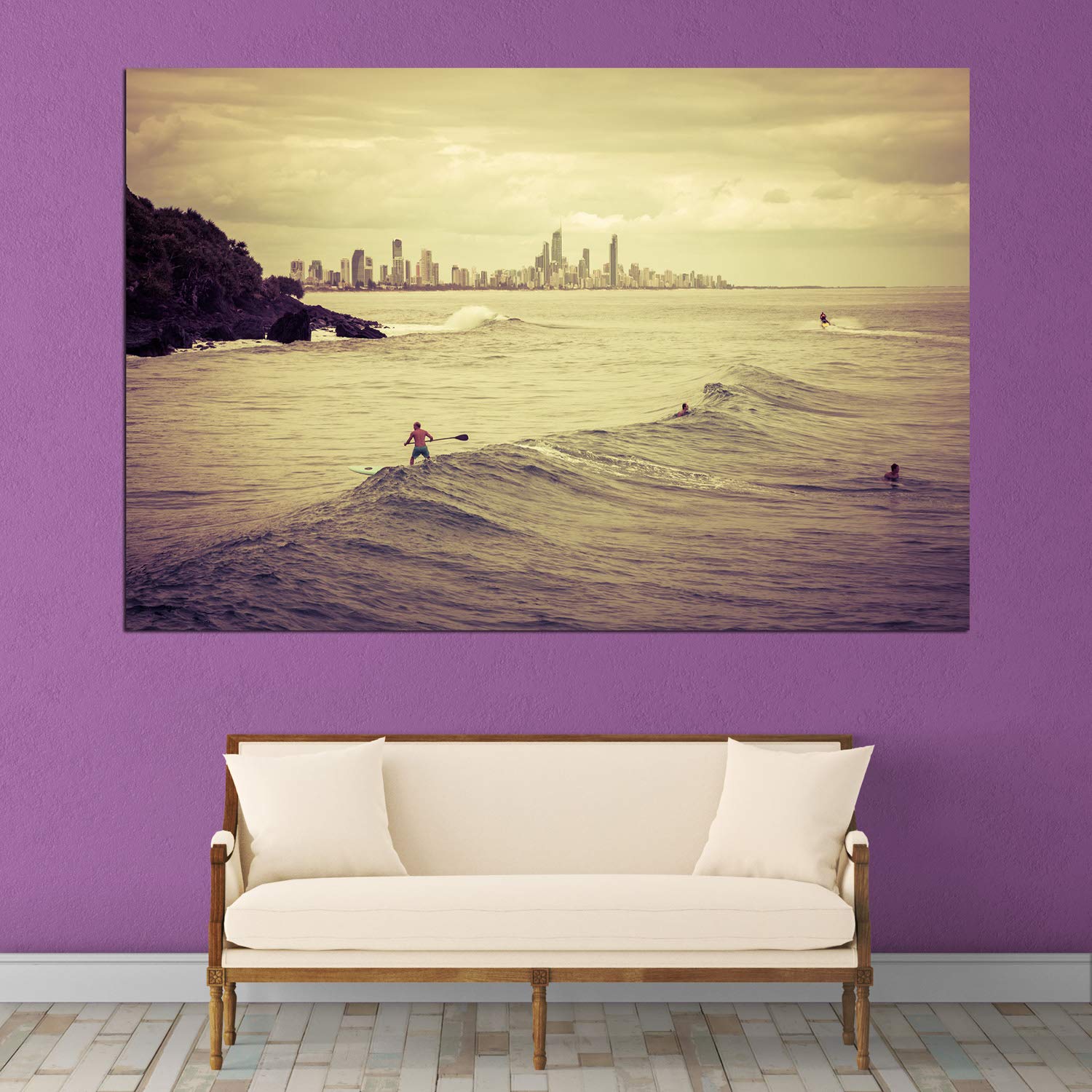Shop Ocean-ic Unframed Wave Wall Art That'll Make Your Walls Swoon ...