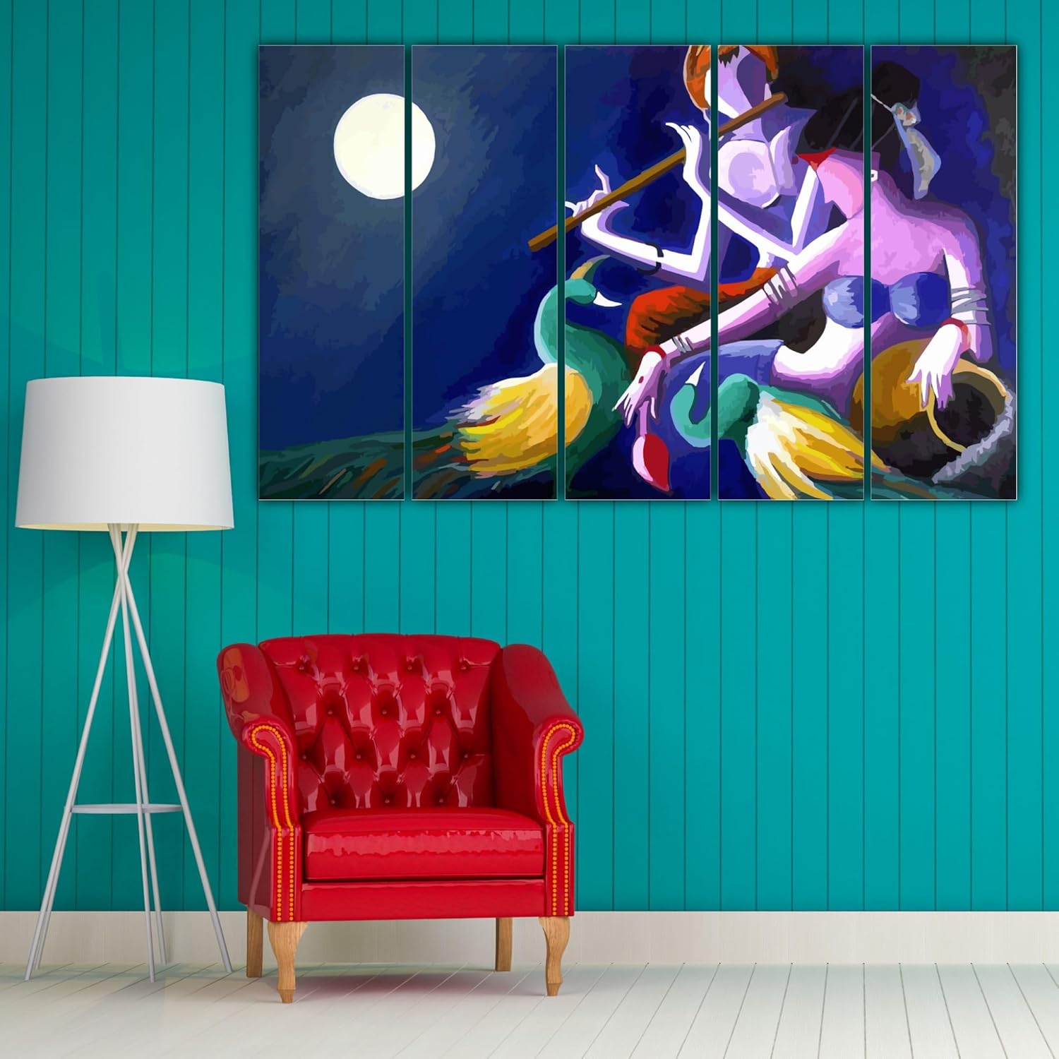 Shop Krishna-tastic Multi-Frame Framed Wall Art That'll Make Your Walls ...